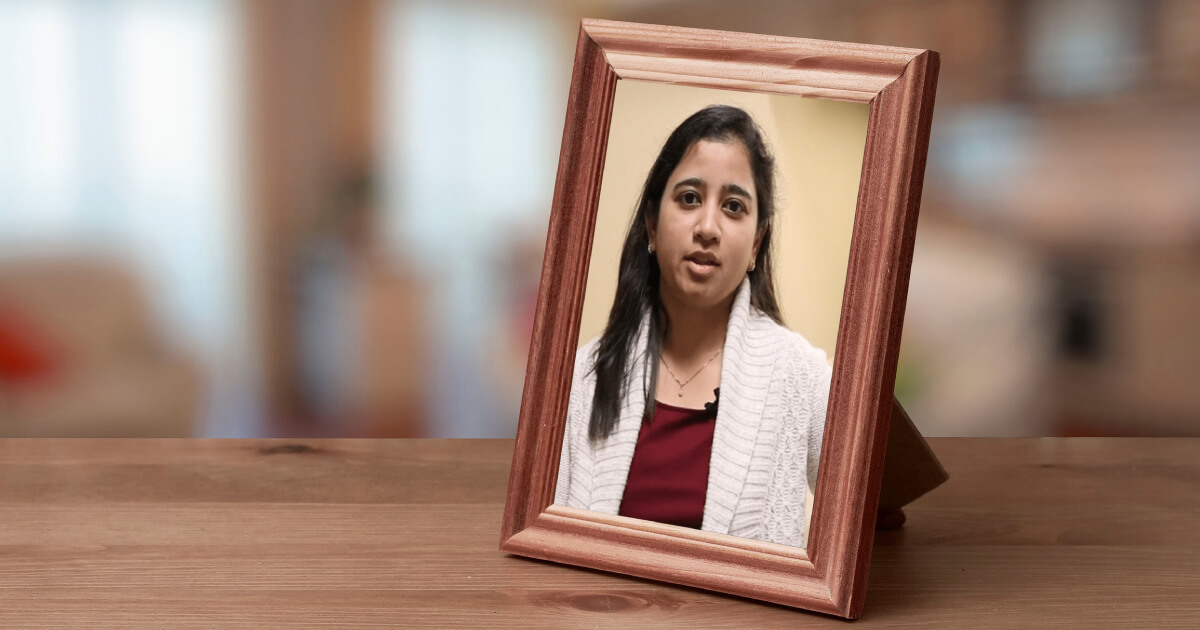 Mini-Interview with Dr. Vani Venkatachalam